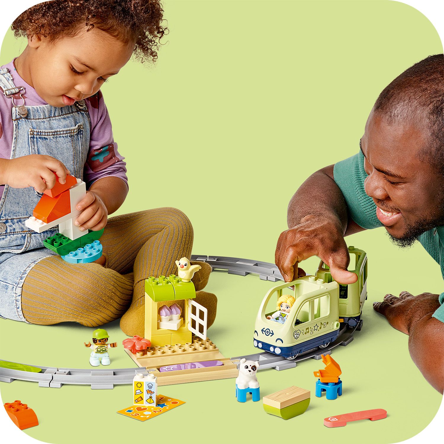 LEGO® DUPLO - Interactive Adventure Train 10427, 57 части - eMAG.bg