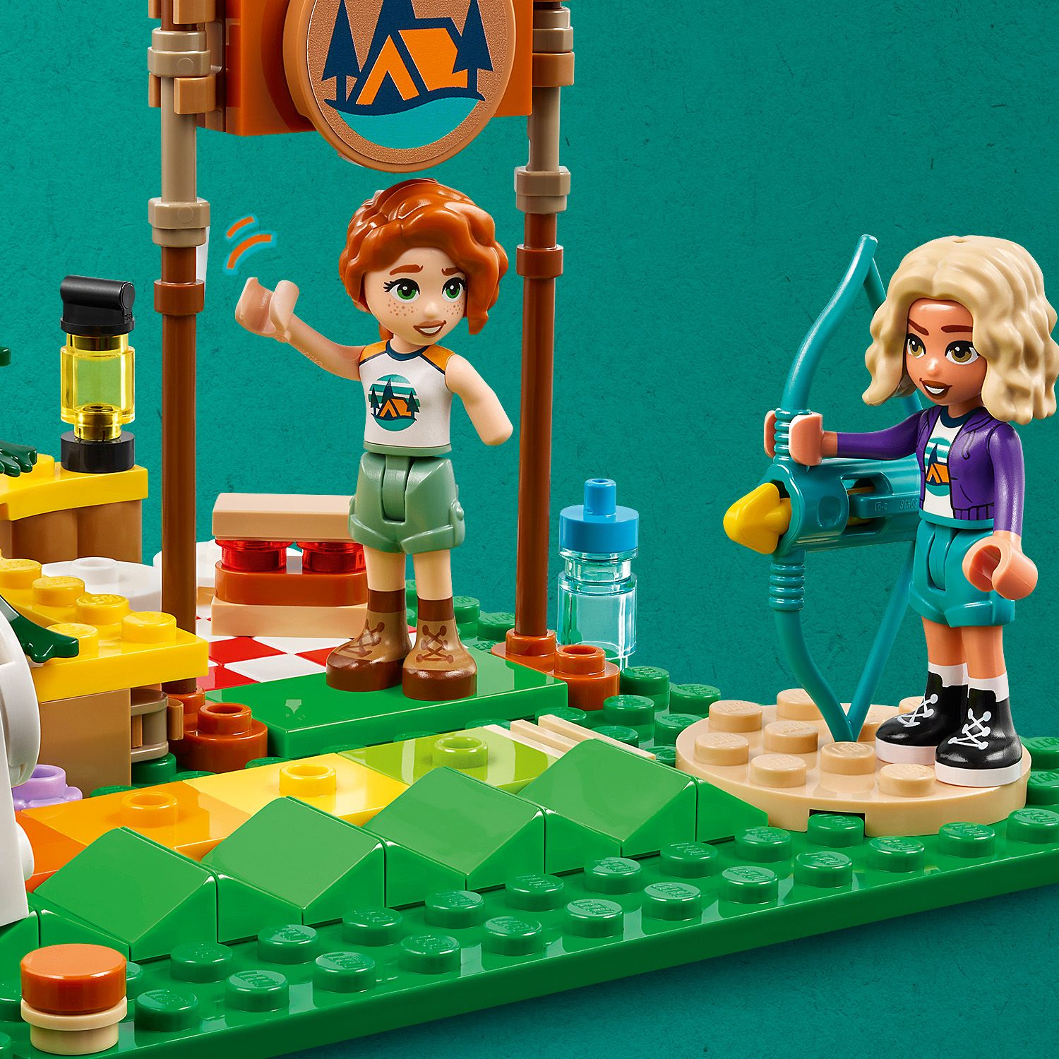 LEGO® Friends - Poligonul de tir cu arcul din tabara de aventuri 42622 ...