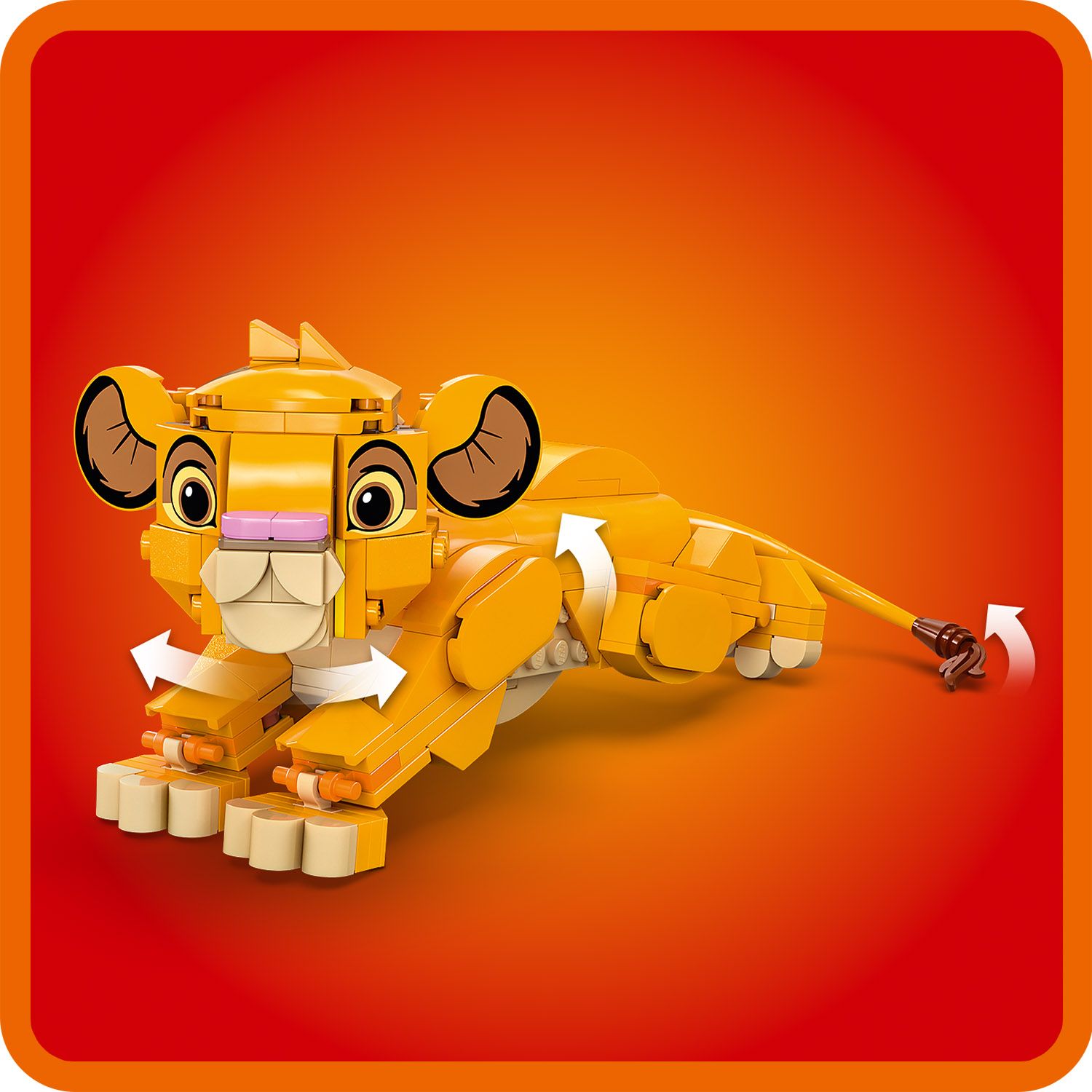 Jucarii pentru copii: LEGO Disney Puiul Simba - Regele Leu 43243, 222 ...