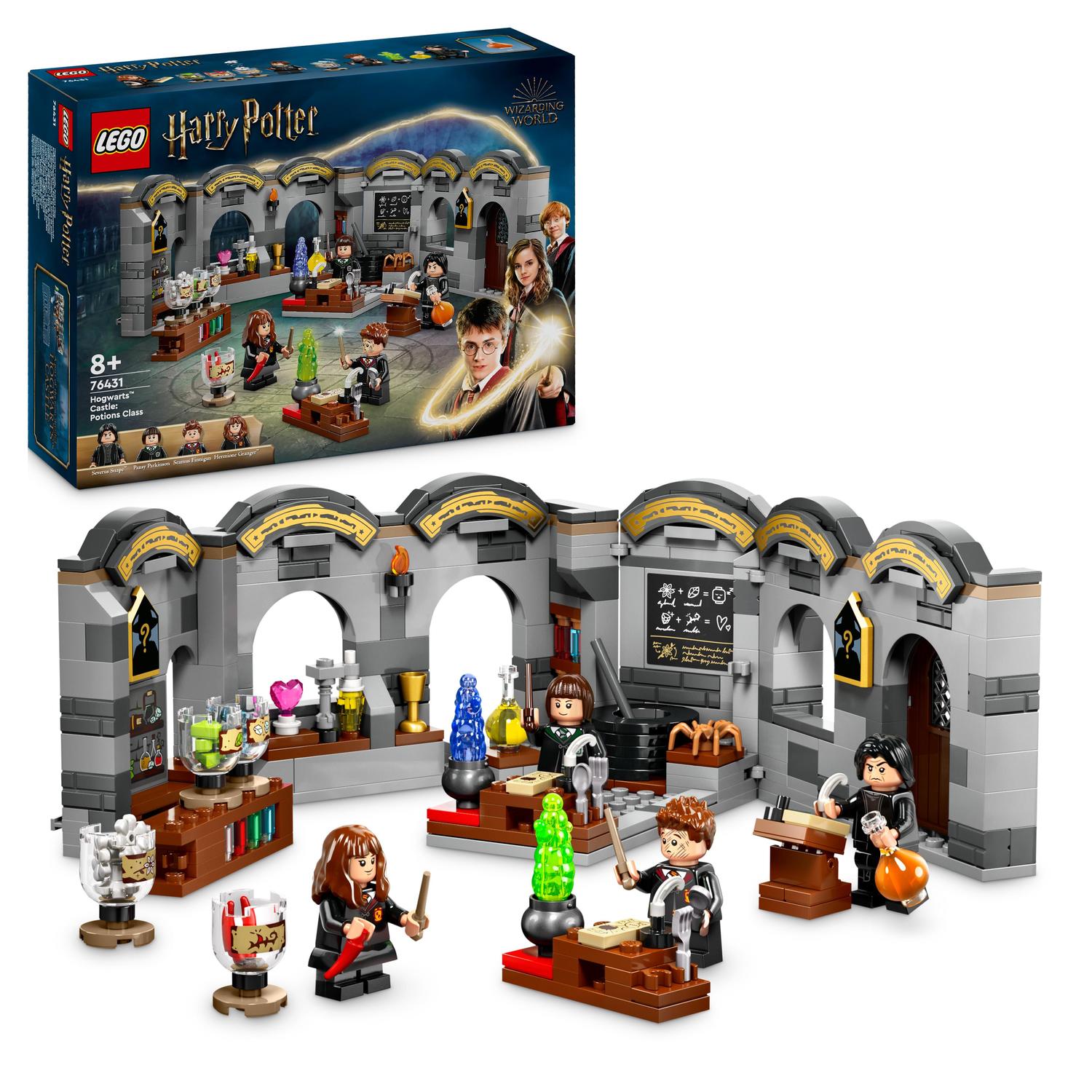 LEGO® Harry Potter™ - Castelul Hogwarts™: Lectia de potiuni 76431, 397 ...