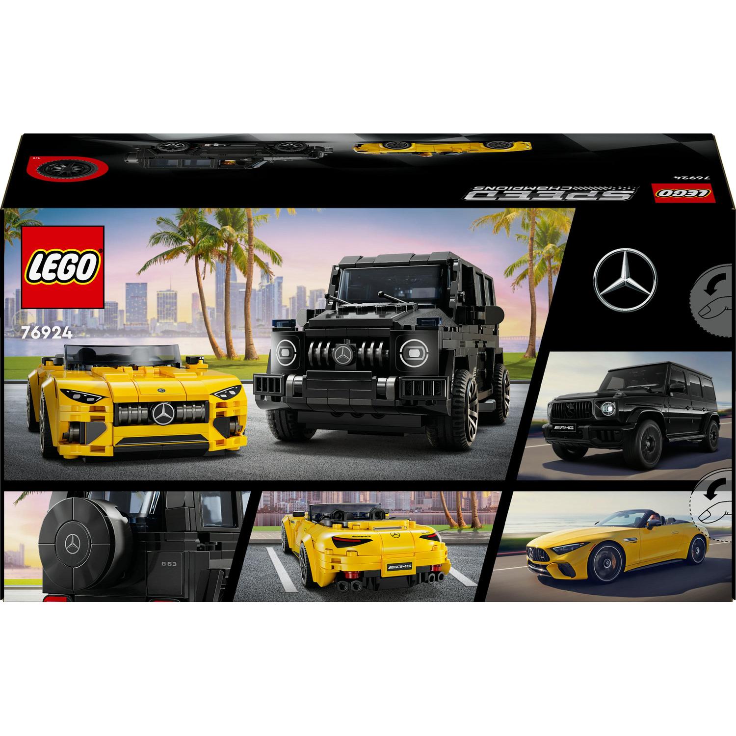 LEGO® Speed Champions - Mercedes-AMG G 63 si Mercedes-AMG SL 63 76924 ...