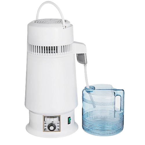 Distilator de apa electric, Vevor, 4 L, 750W, 1L/h, Afisaj digital ...