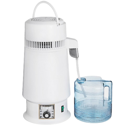 Distilator de apa electric, Vevor, 4 L, 750W, 1L/h, Afisaj digital ...