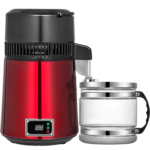 Distilator apa, Vevor, capacitate de 4L, 1L/h, 750W, afisaj de ...