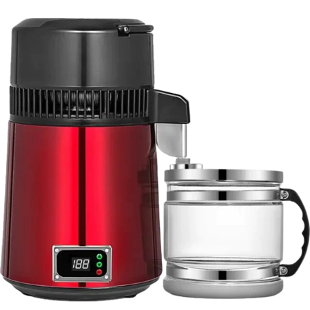 Distilator apa, Vevor, capacitate de 4L, 1L/h, 750W, afisaj de ...