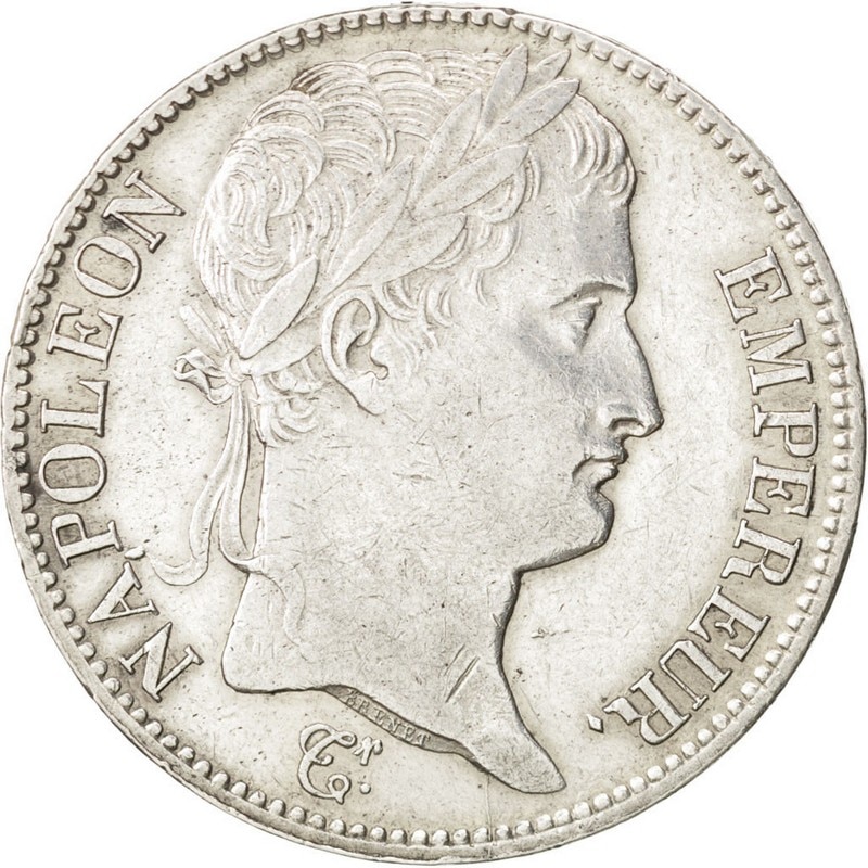 Moneda istorica din Argint 5 franci Napoleon I Imperiul Francez - eMAG.ro