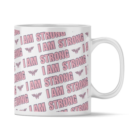 Cana clasica alba 330ml DC model Wonder Woman 001 - eMAG.ro