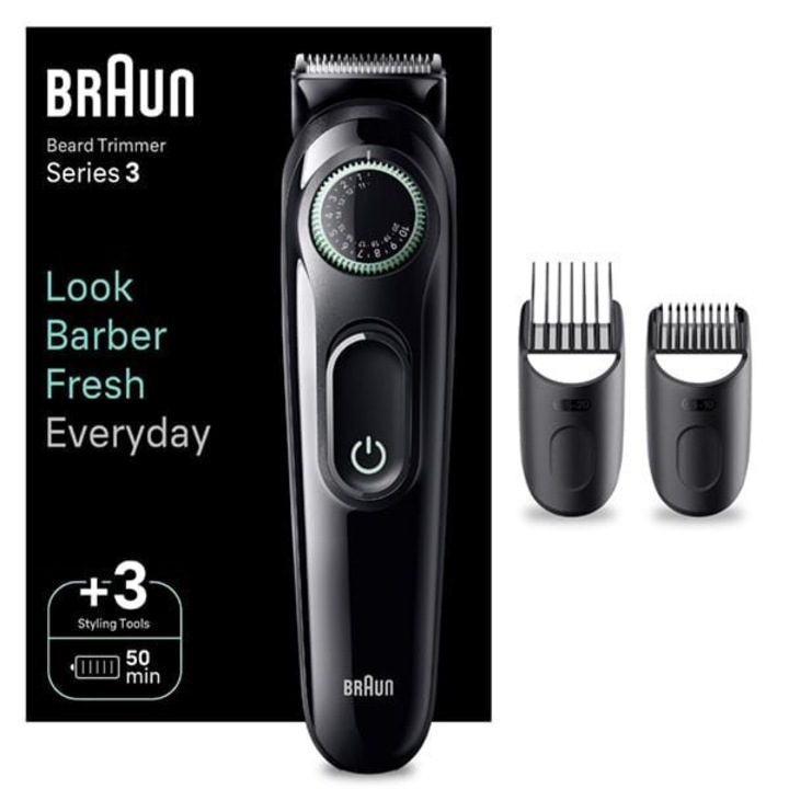 Aparat de ras cu acumulator, Braun, Lame oscilante, Barbierit uscat ...