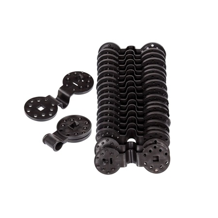 Set 20 cleme pentru fixare plasa de umbrire, Merco Clips Fix - eMAG.ro