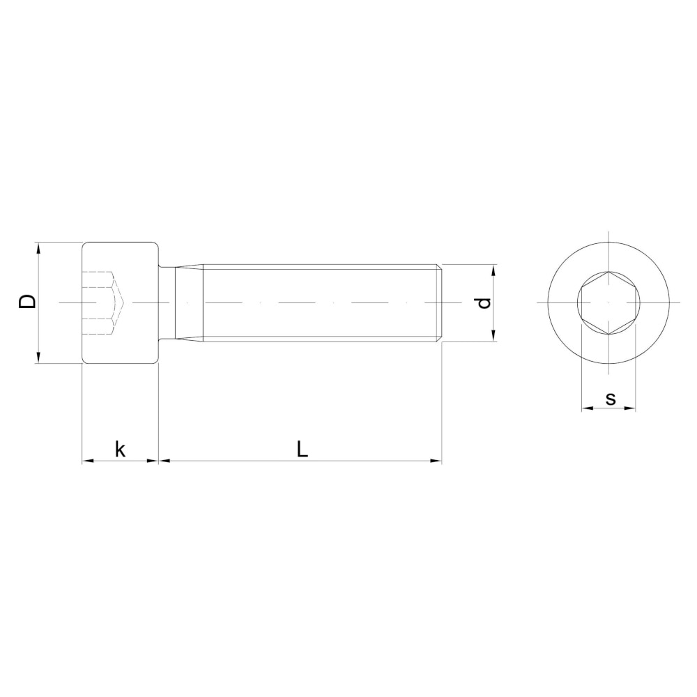 Set 10 suruburi cu cap imbus, Cap cilindric, 12x20 mm - eMAG.ro