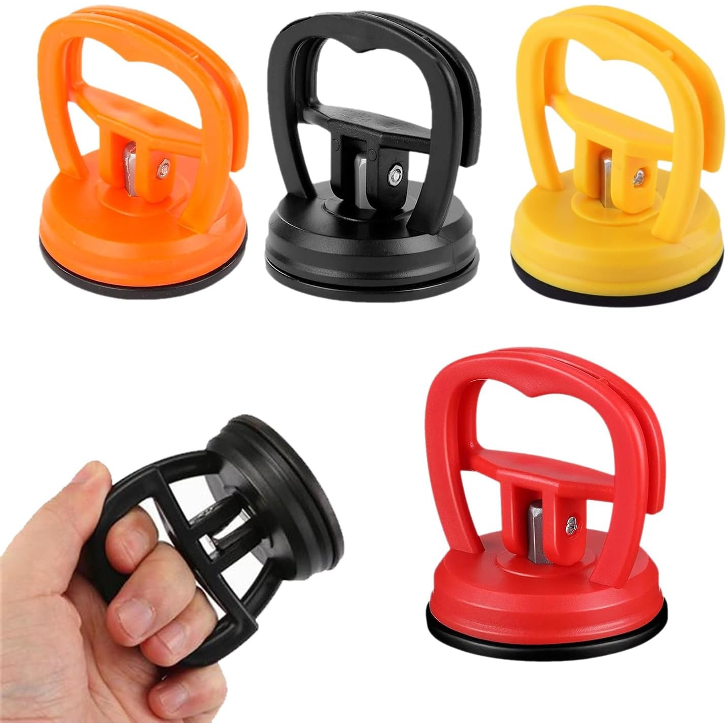 Set 4 ventuza pentru indreptat tabla, enkourakoko®, 15 kg forta ...