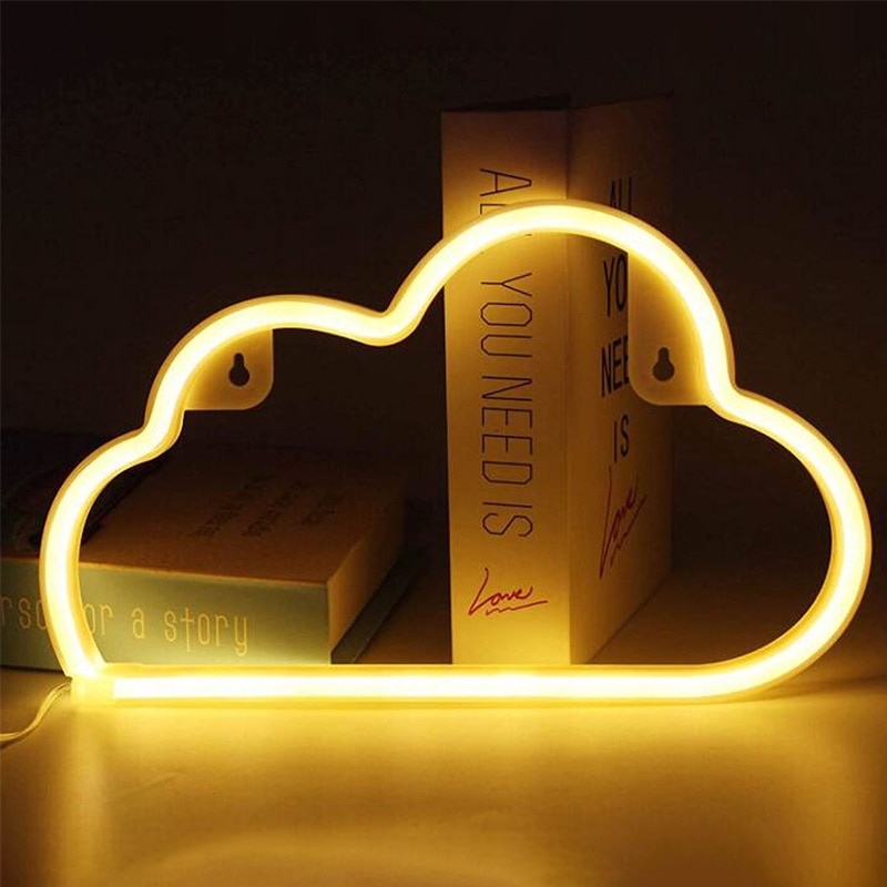 Lampa Led Neon Nor, E-LED Tech, Lamba 4w lumina calda 29.5 *18.3*1.5cm ...