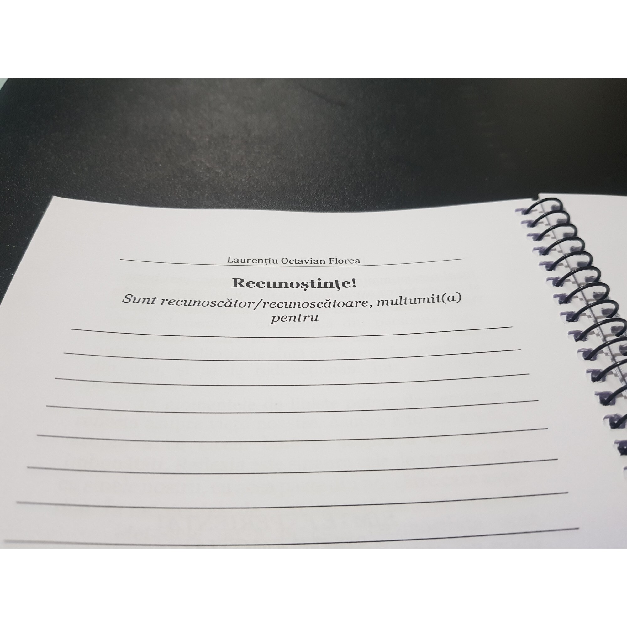 Jurnalul De Recunostinta - A5 - Laurentiu Florea - eMAG.ro