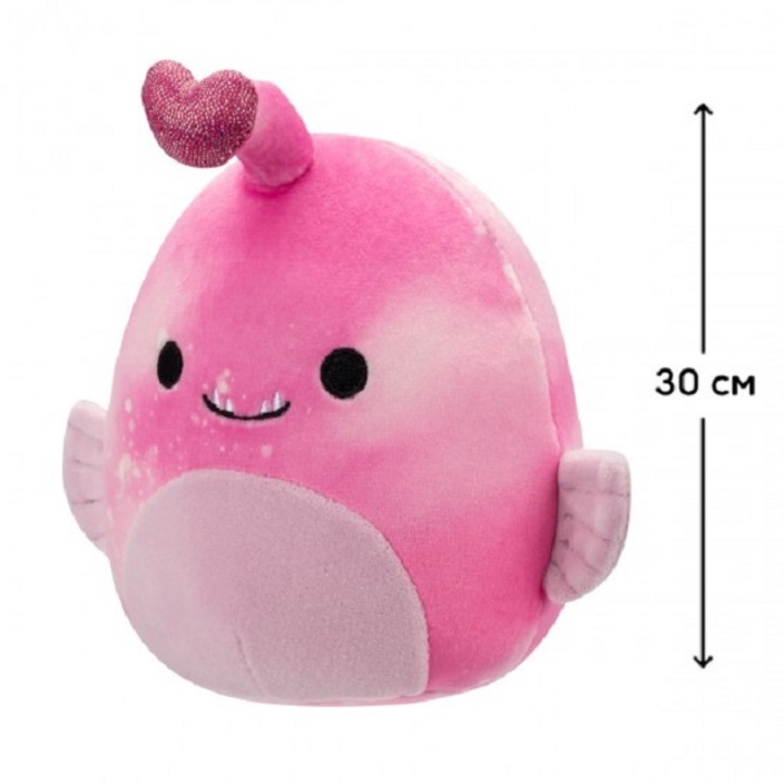 Jucarie de plus 30 cm, Peste roz − Sy, Squishmallows - eMAG.ro