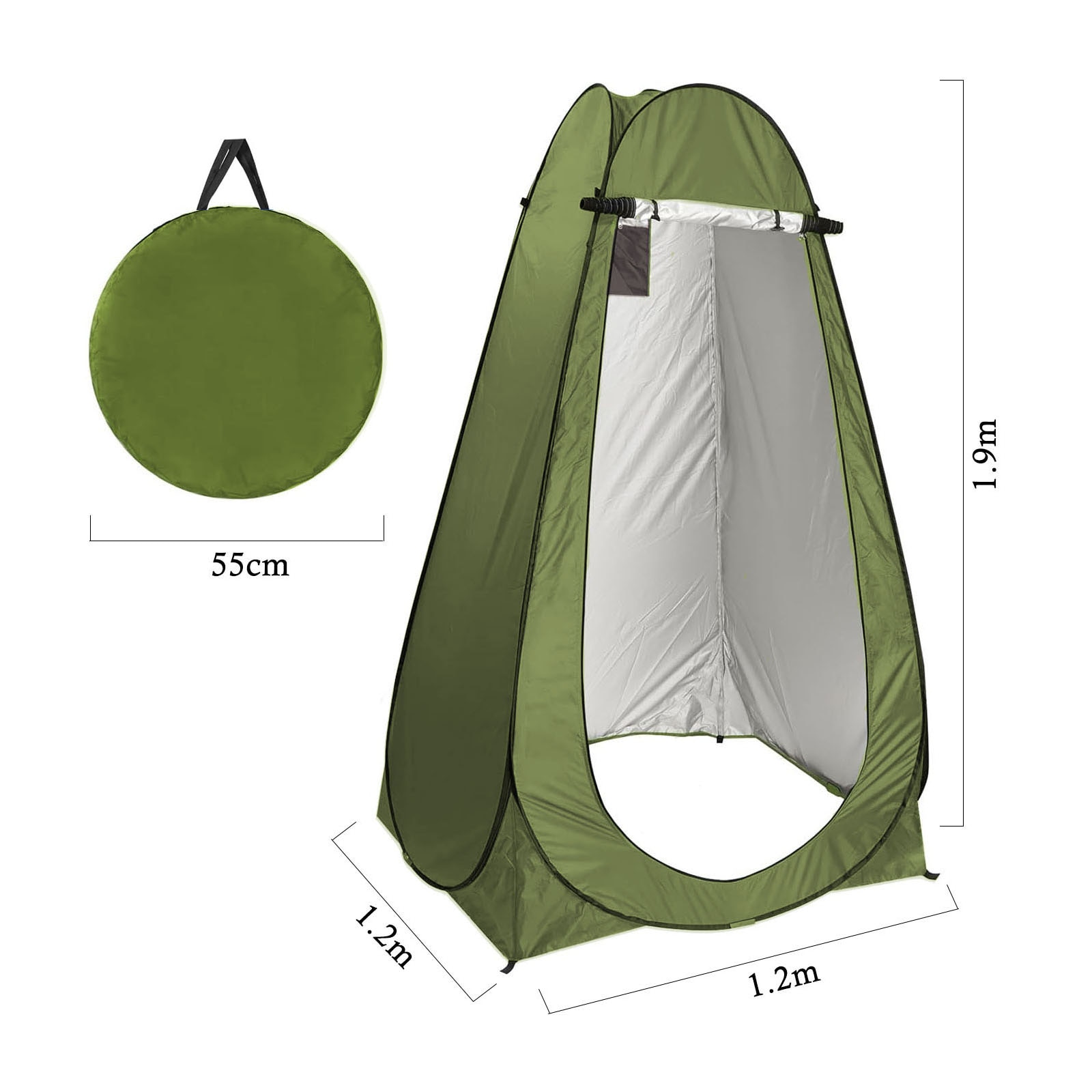 Cort de dus/toaleta/vestiar pliabil cu protectie UV, Axroad Mall ...