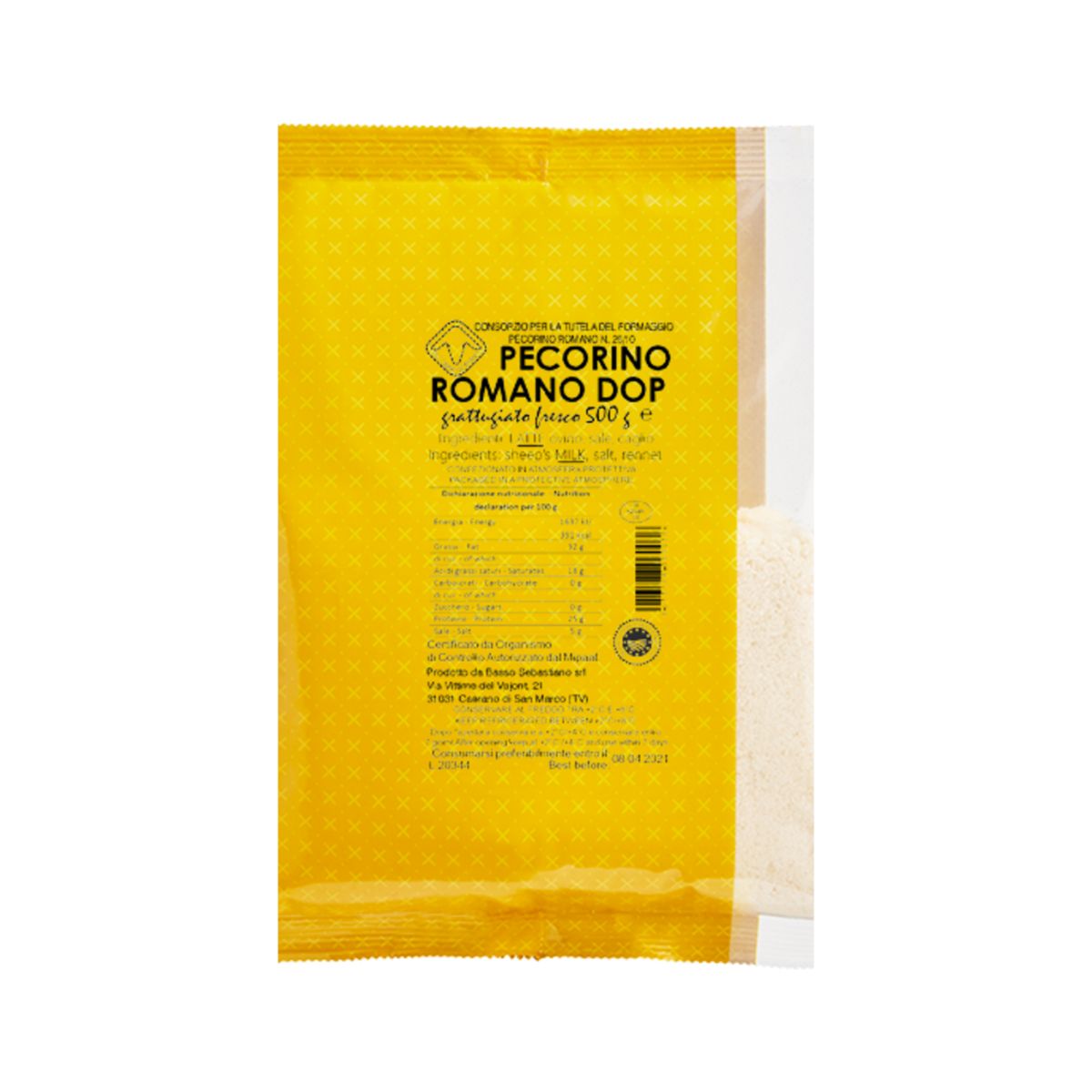 Branza Rasa, Maser, Pecorino Romano DOP, 500g - eMAG.ro