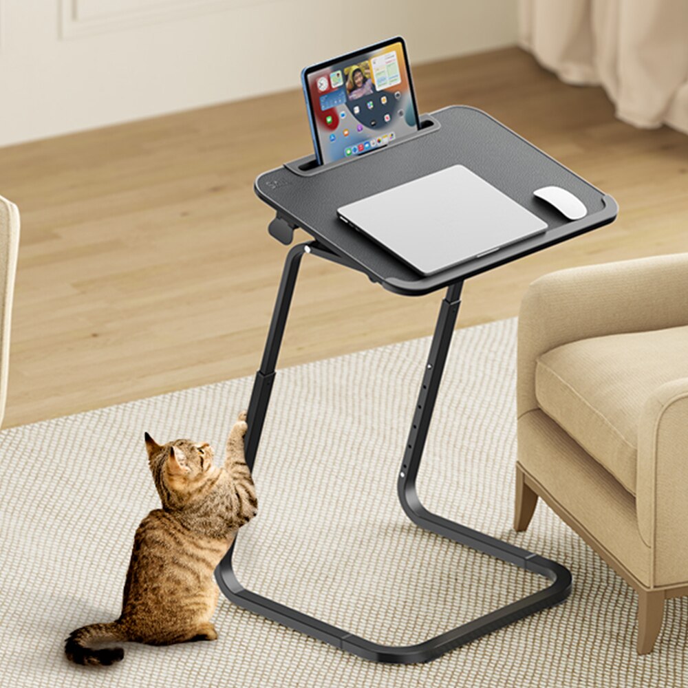 Timeless Tools Állítható magasságú reggelizőasztal tablettartóval ...