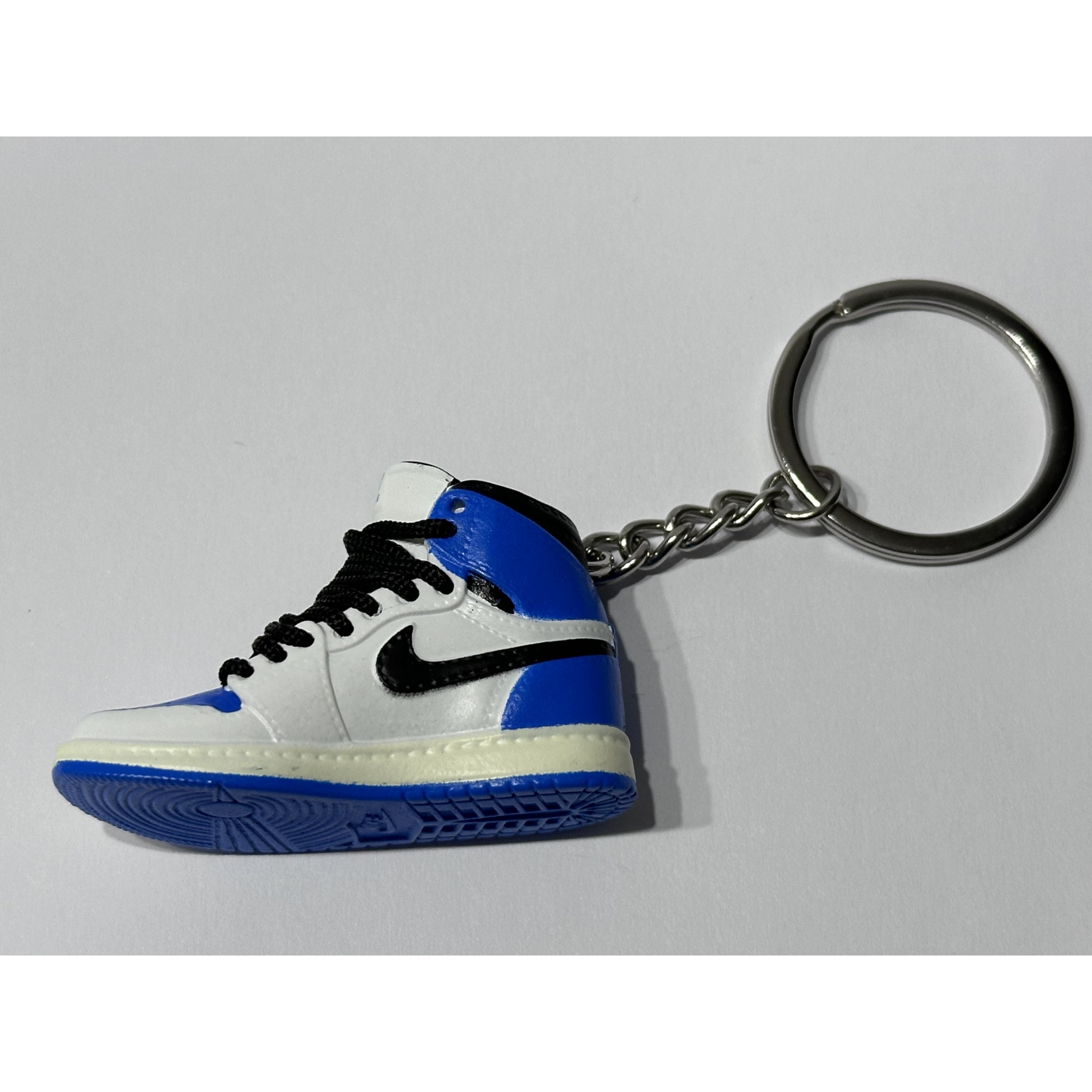 Breloc pentru chei, Nike Jordan 1 High, Travis Scott-Fragment, Albastru ...