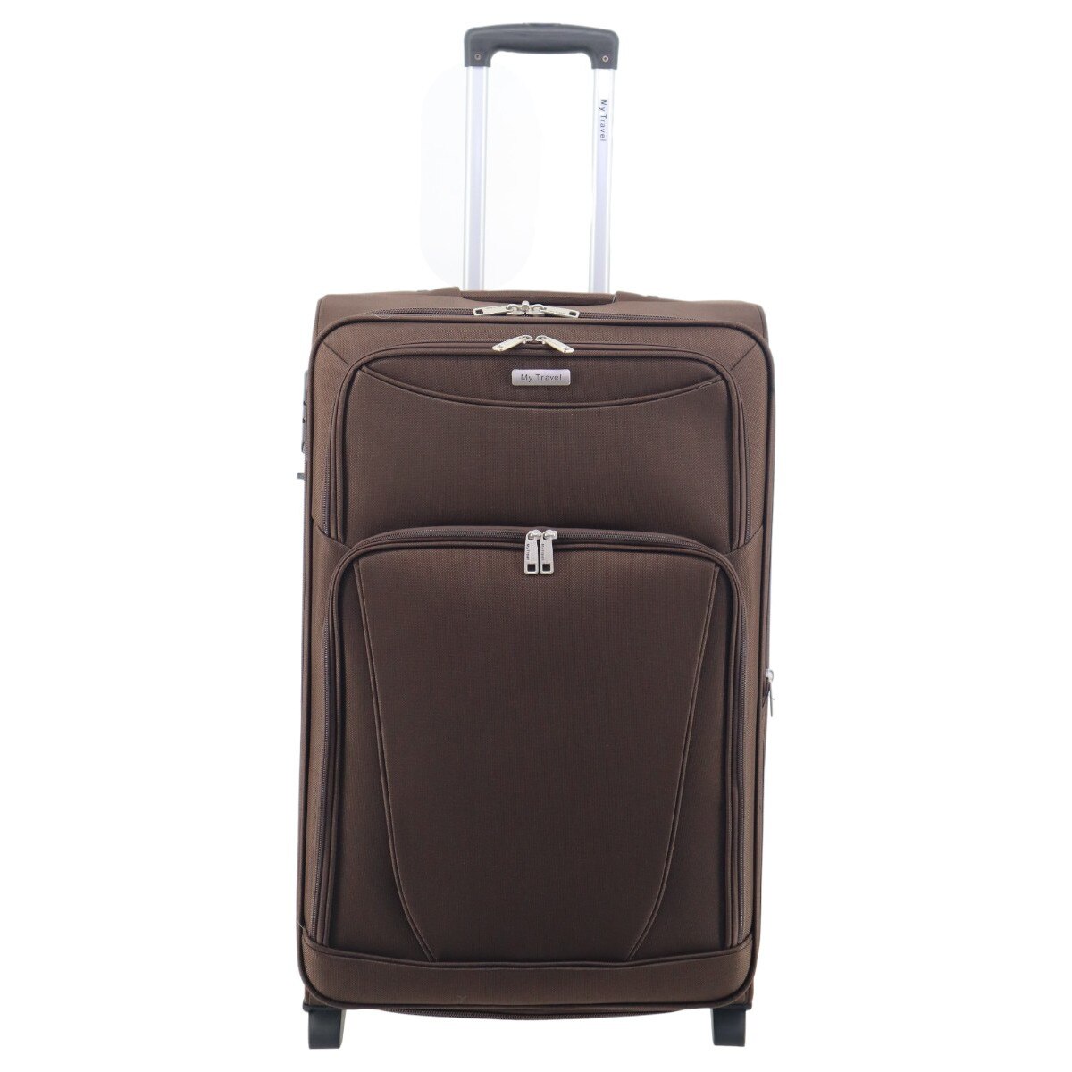 Troler My Travel A-03, dimensiune mare 28", 71x46x30cm, coffee - eMAG.ro