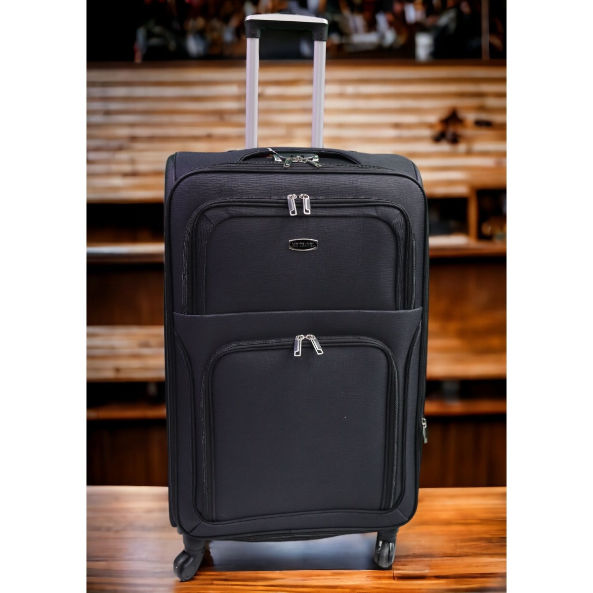 Troler My Travel R-744, dimensiune medie 24", 4 roti 360, 61x41x26cm ...