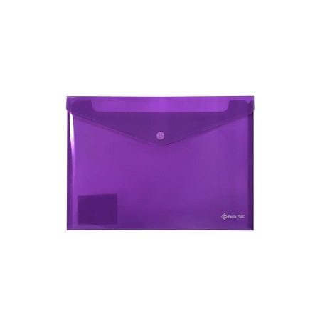Plic A4 PANTA PLAST, cu buzunar, capacitate 120 foi, violet - eMAG.ro