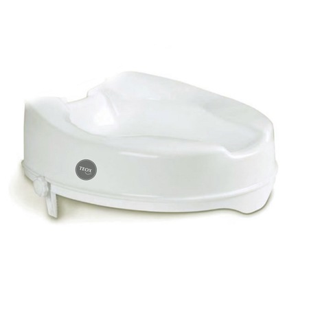 Inaltator Wc Adulti inaltime 12cm sistem prindere Universal Alb, Teox ...