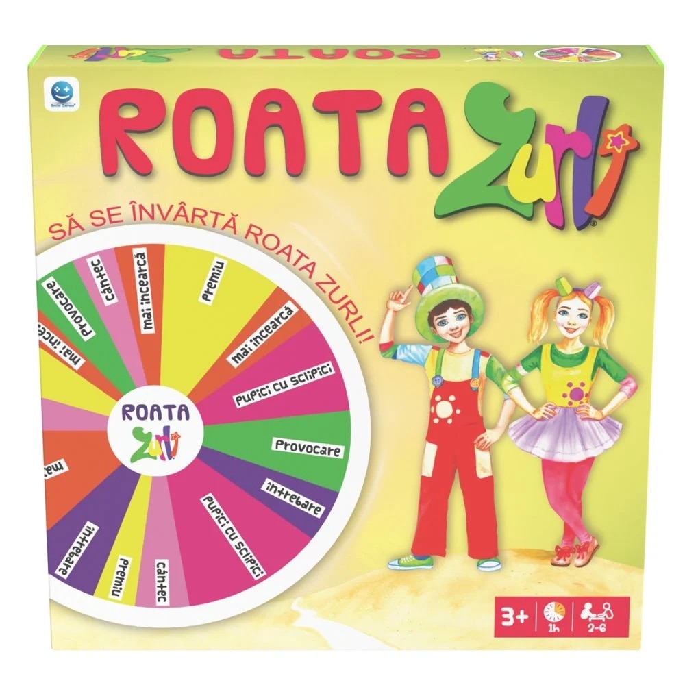 Joc de societate Smile Games, Roata Zurli - eMAG.ro