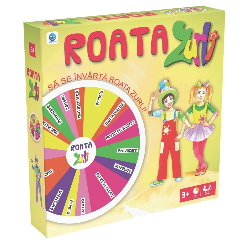 Joc de societate Smile Games, Roata Zurli - eMAG.ro