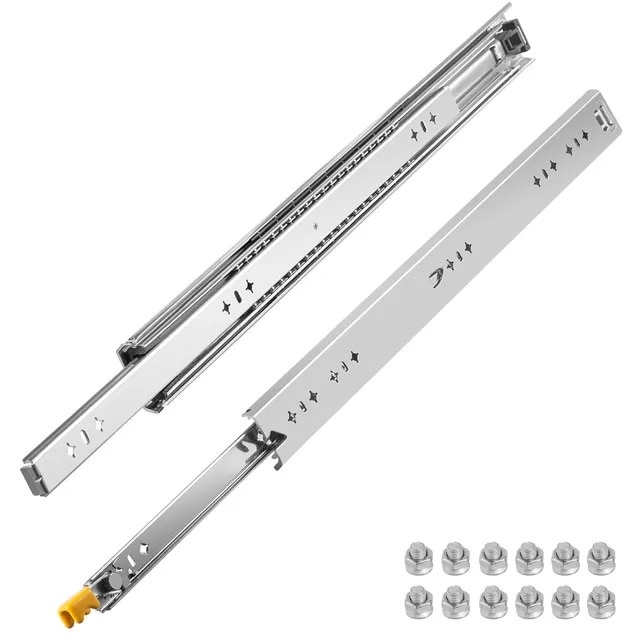 Sine pentru sertar, capacitate 250 lbs, extensie completa 48", zincate ...