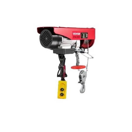 Palan electric cu telecomanda, Vevor, capacitate 200kg, 1450W, 12m ...