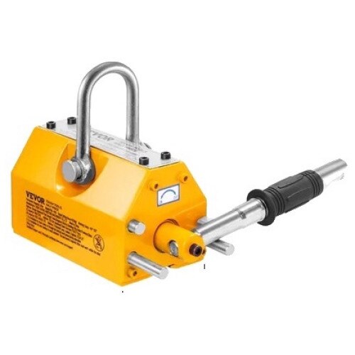 Magnet de ridicare, VEVOR, Capacitate 100kg, Usor de Operat, Crom, Fara ...