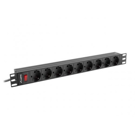 Priza rack pdu 9 porturi 19 inch, 1U - eMAG.ro