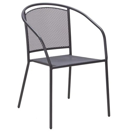 Scaun de gradina ARKO, metalic, 62.5 x 56.5 x 80 cm, antracit - eMAG.ro