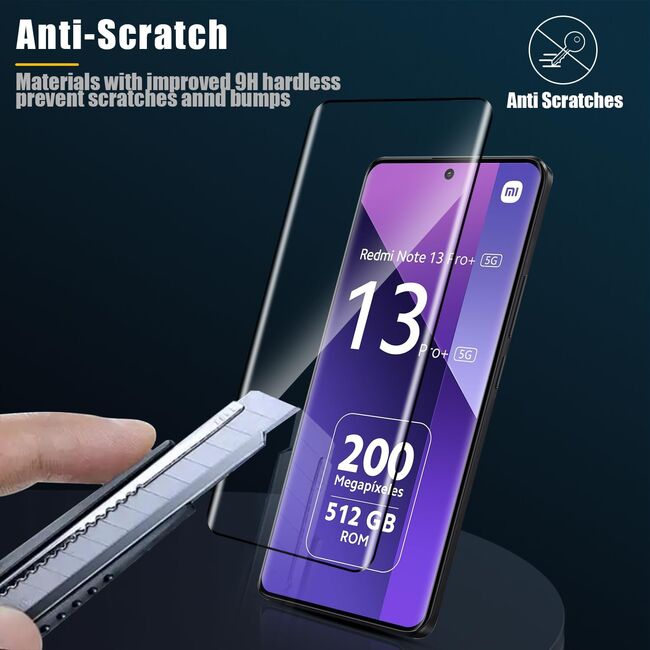 Folie din sticla pentru Xiaomi Redmi Note 13 Pro Plus 5G - 111d full ...