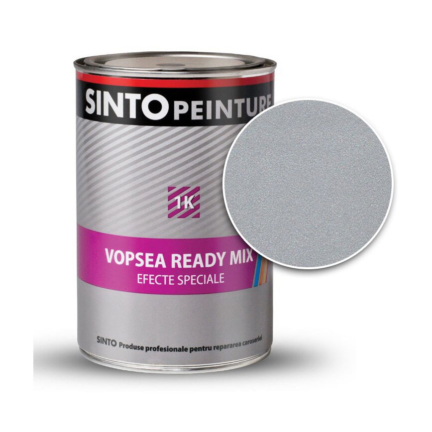 Vopsea auto metalizata 1K – Gri Platinat D69D – Sinto, 1L - eMAG.ro