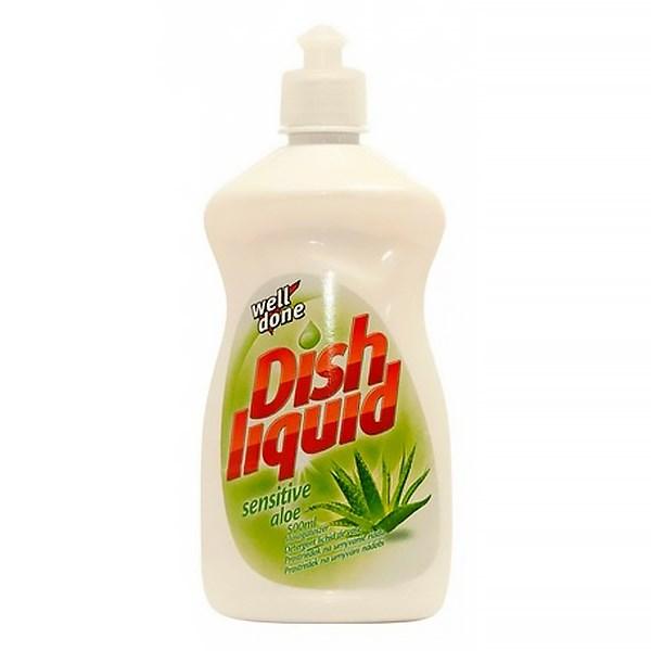 Detergent WELL DONE Sensitive Aloe 500 ml - eMAG.ro
