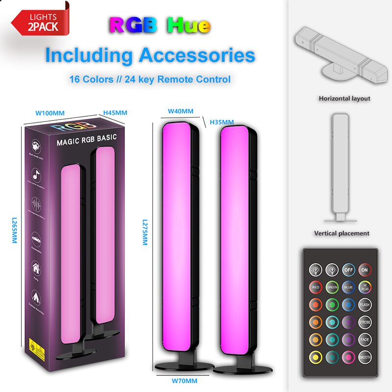 Set 2 benzi LED, RGB, USB, cu telecomanda, jocuri de lumini, pentru ...