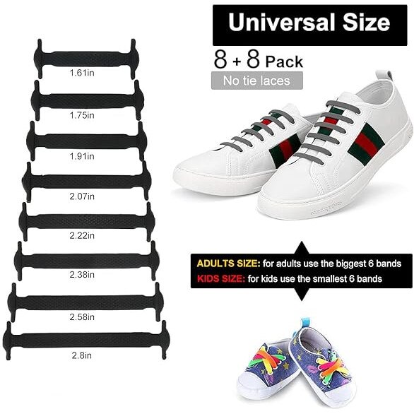 Set 8 sireturi din silicon, JENUOS®, fara legare, elastice, multicolor ...