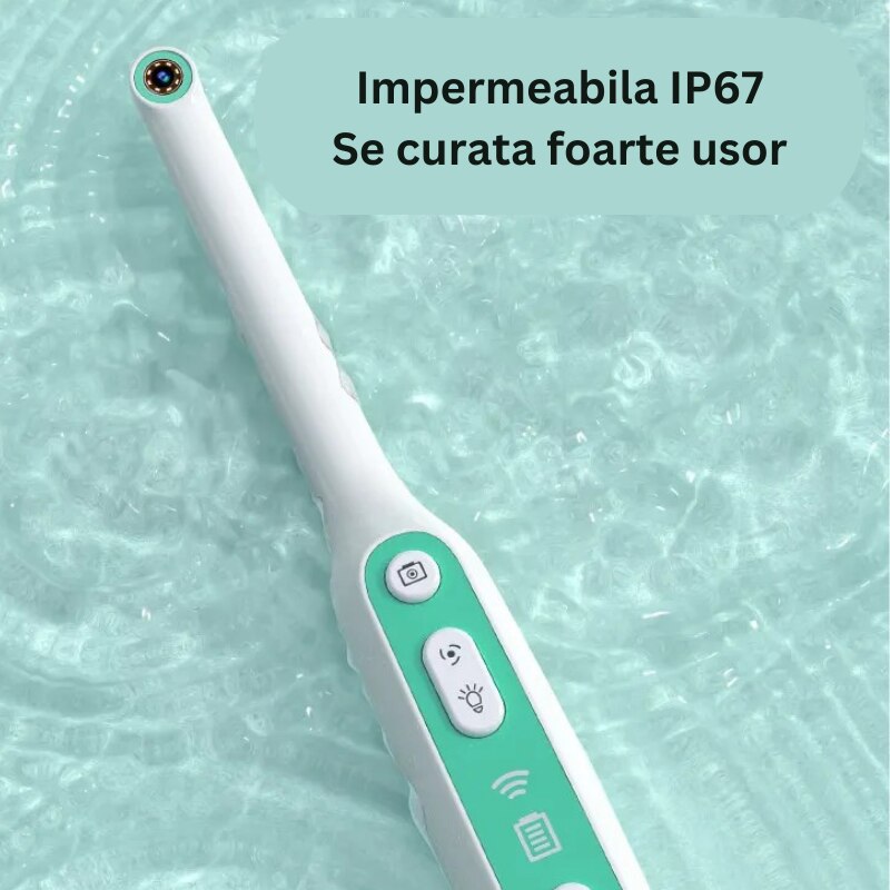 Camera intraorala inalambrica, inspectie orala, endoscop oral - eMAG.ro