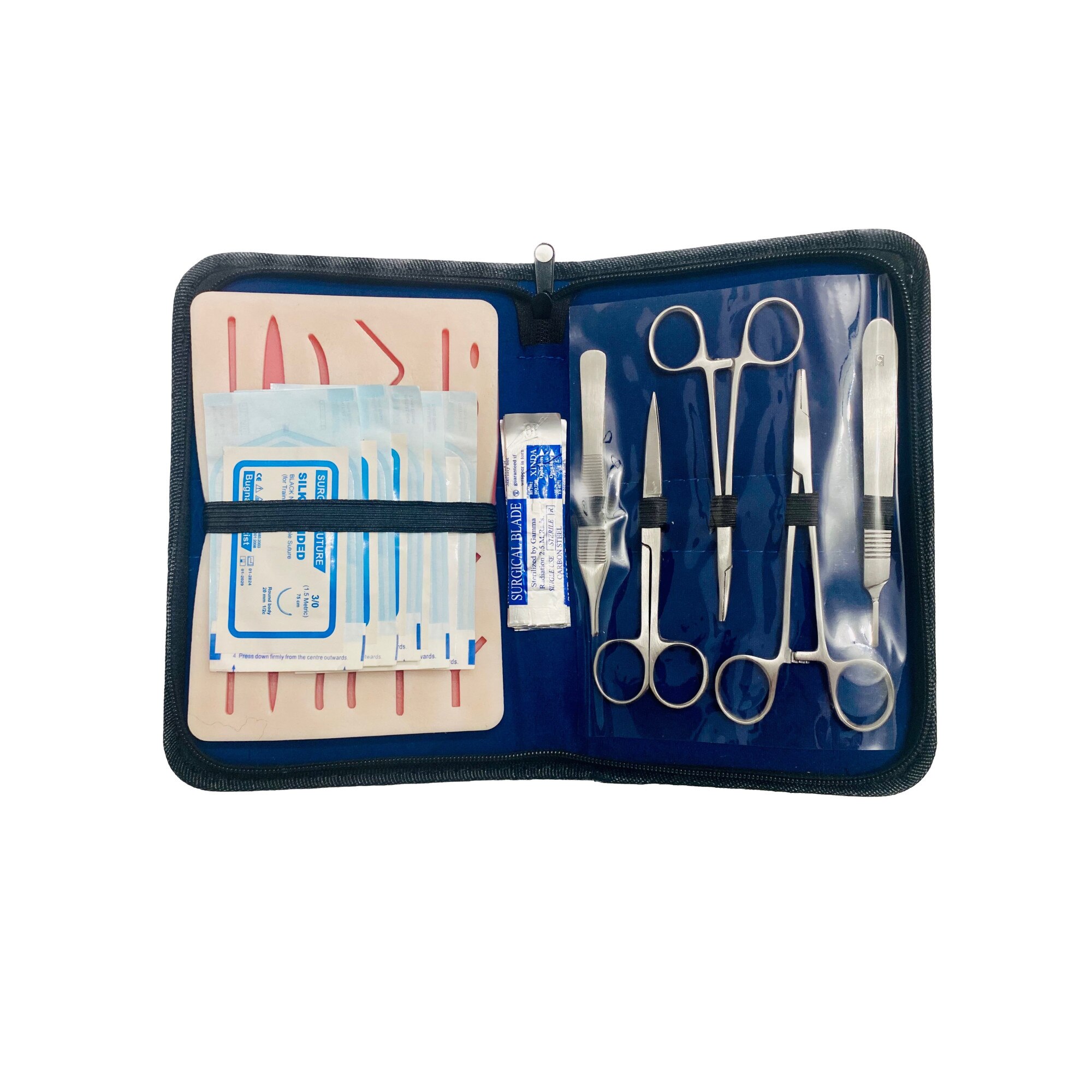 Kit profesional pentru practicarea suturilor chirurgicale cu 5 ...