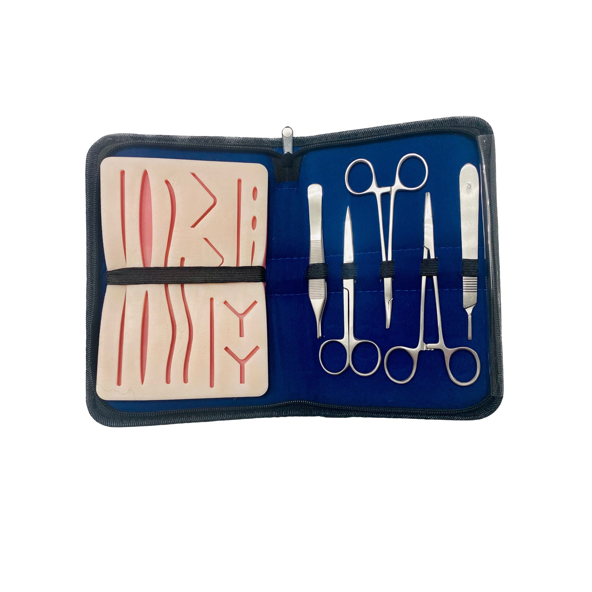 Kit profesional pentru practicarea suturilor chirurgicale cu 5 ...