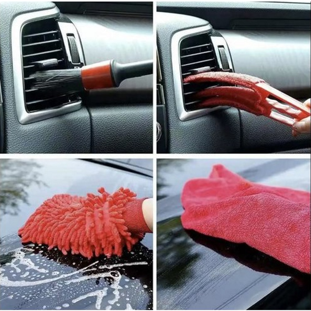Set 18 Piese Detailing Auto idealSTORE, Elemente de Caroserie, Bord ...