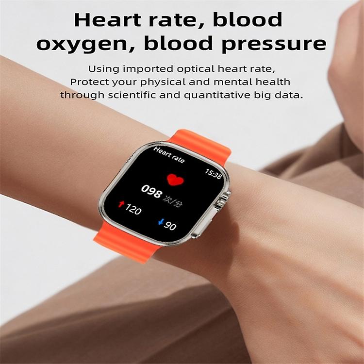 Smart Watch WS68 ULTRA 1.85 inch App control monitorizare ritm cardiac ...