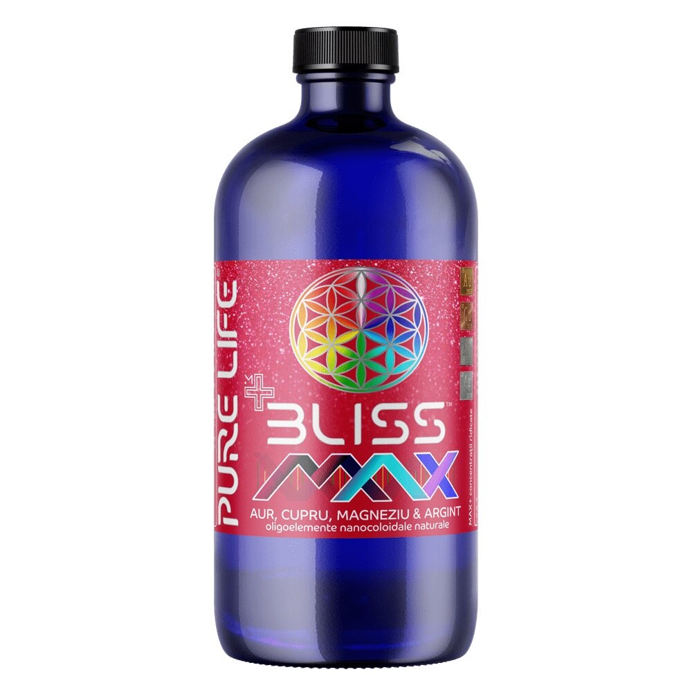 Substanta mixta coloidal-ionica Bliss-Max cu particule de aur, cupru ...
