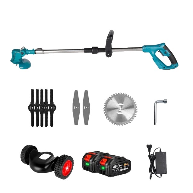 Coasa electrica, 1500 W, 12000 RPM, 3 tipuri de lame, 100-135 cm ...