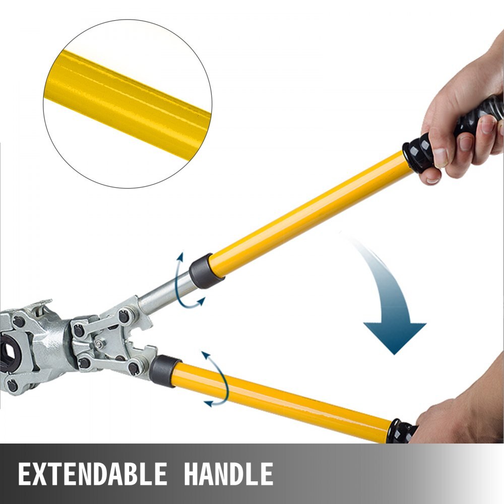 Set Cleste de Sertizare, 6 Piese, Pentru Tevi cu Dimensiuni intre 16 mm ...