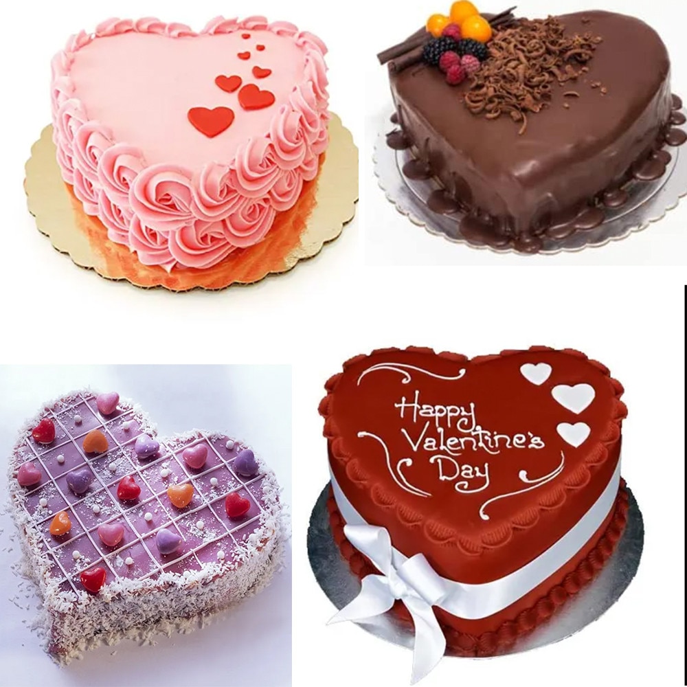 Tava metalica pentru copt prajituri Pufo Heart in forma de inima, inox ...