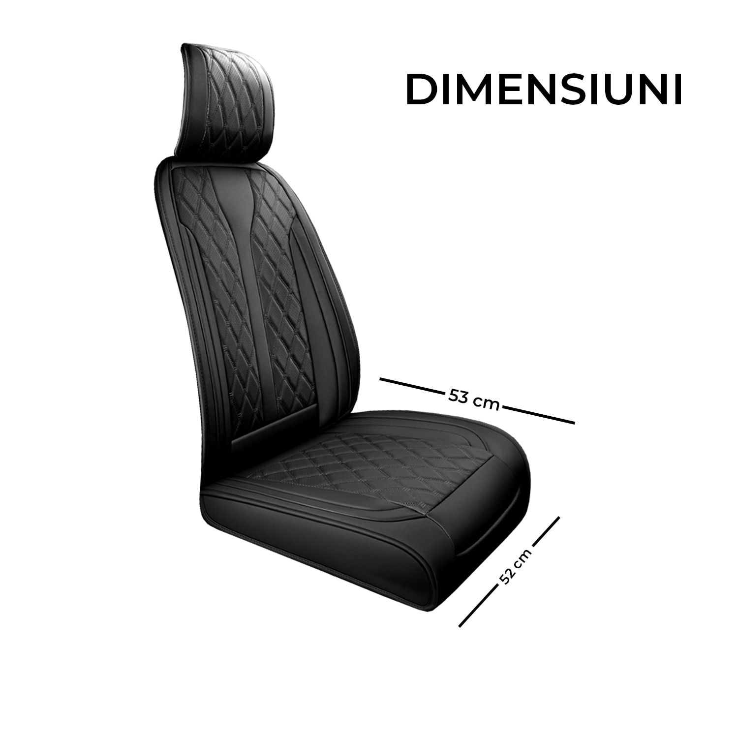 Husa impermeabila pentru scaun auto, piele respirabila, pentru toate ...