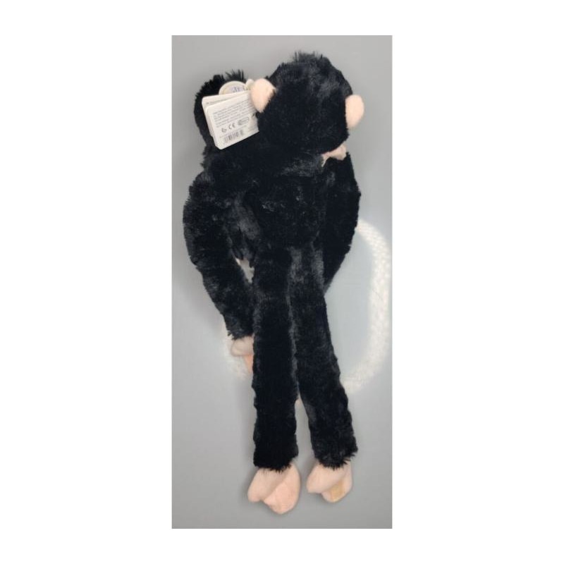 Jucarie de plus Maimuta care se agata Cimpanzeu cu pui 50cm Wild ...