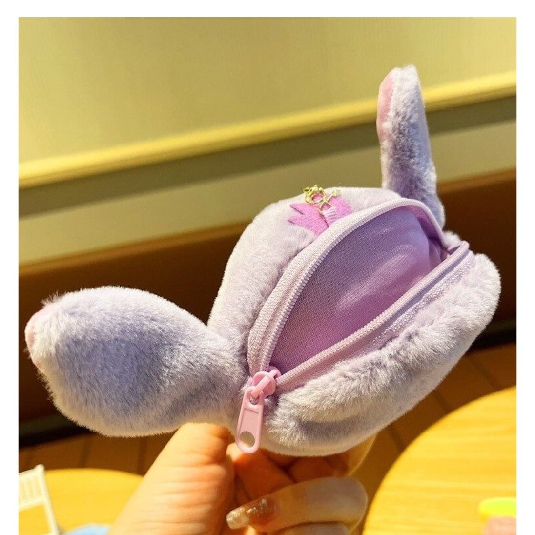 Jucarie de plus, Stich, tip breloc, bleu, 15 cm - eMAG.ro